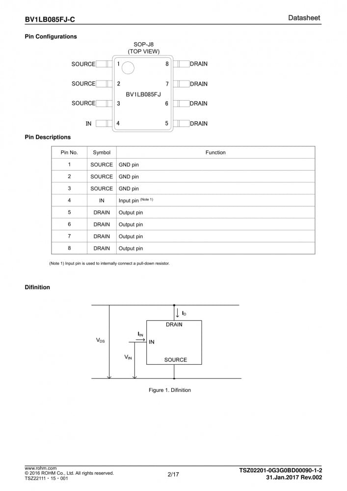 BV1LB085FJ-CE2 datasheet page 2