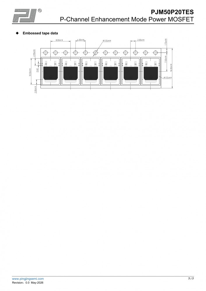 PJM50P20TES datasheet page 7
