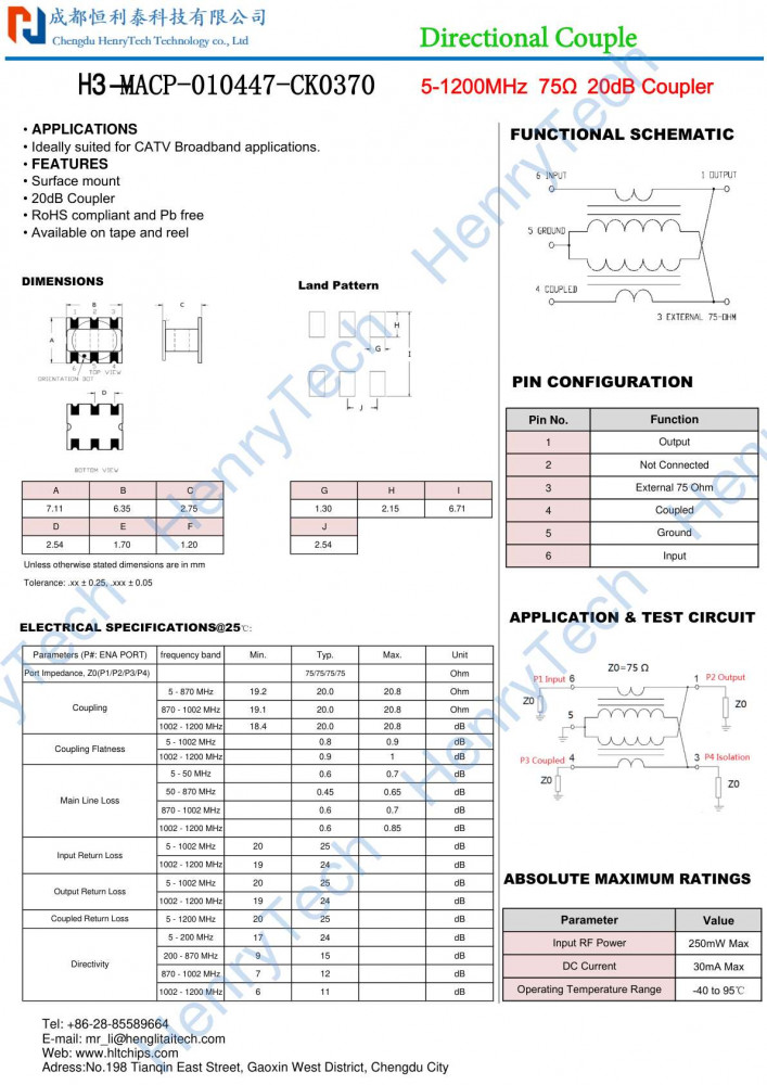 H3-MACP-010447-CK0370 datasheet page 1