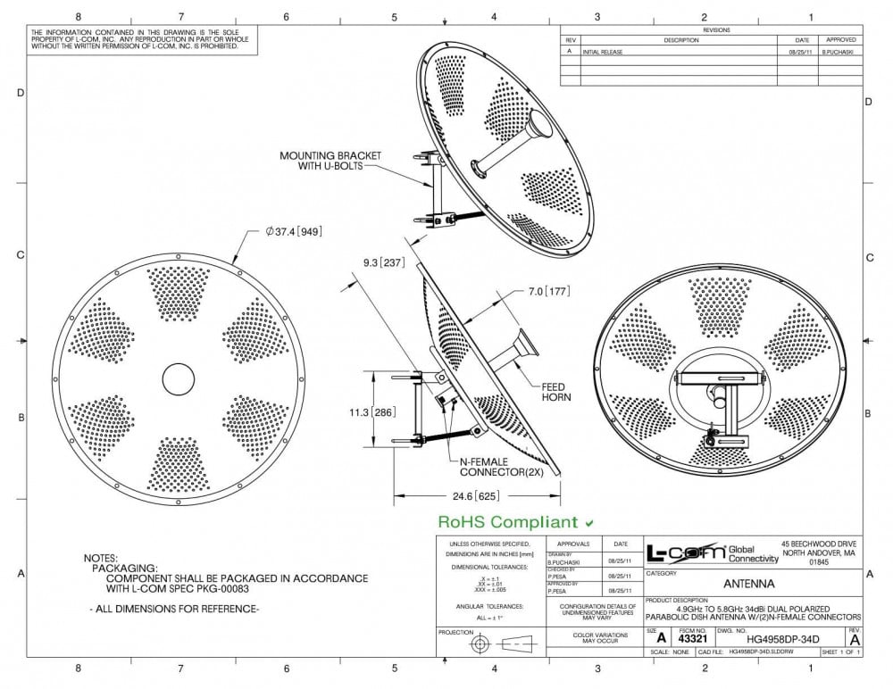 HG4958DP-34D technical document page