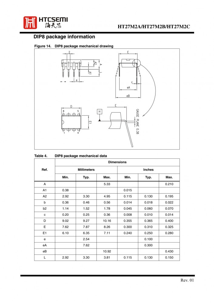 HT27M2BRZ datasheet page 7