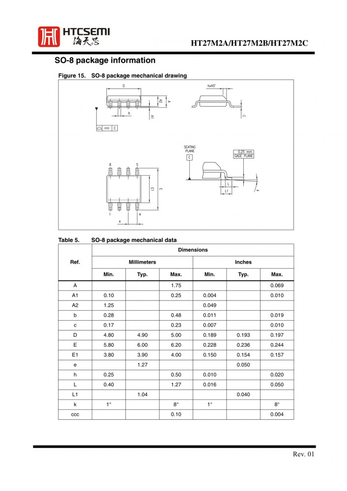 HT27M2BRZ datasheet page 8