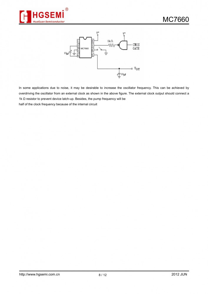 MC7660 datasheet page 8