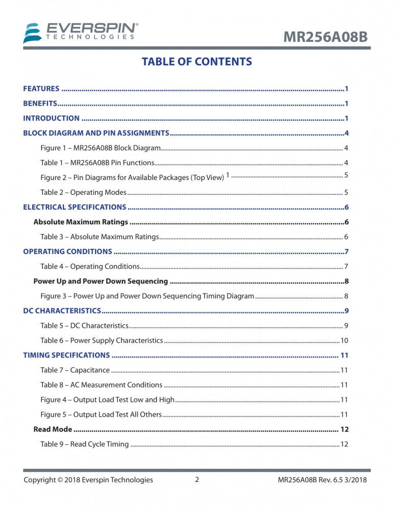MR256A08BCSO35R datasheet page 2