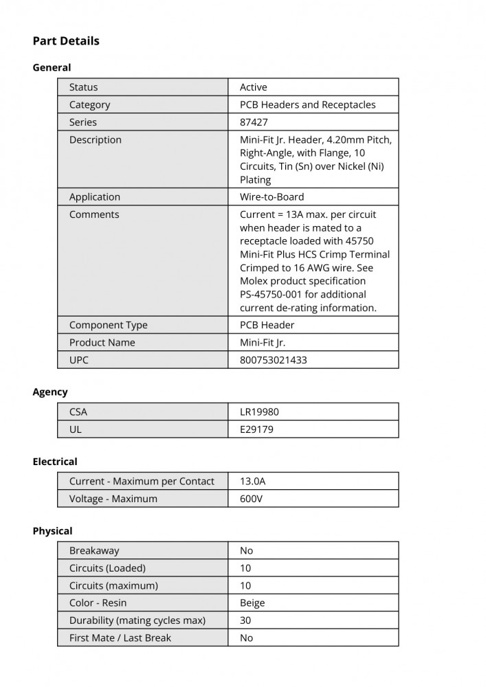 Product document page 2