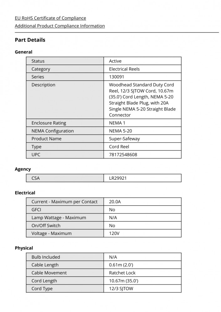 MOLEX 130091-0203 technical documentation, page 2