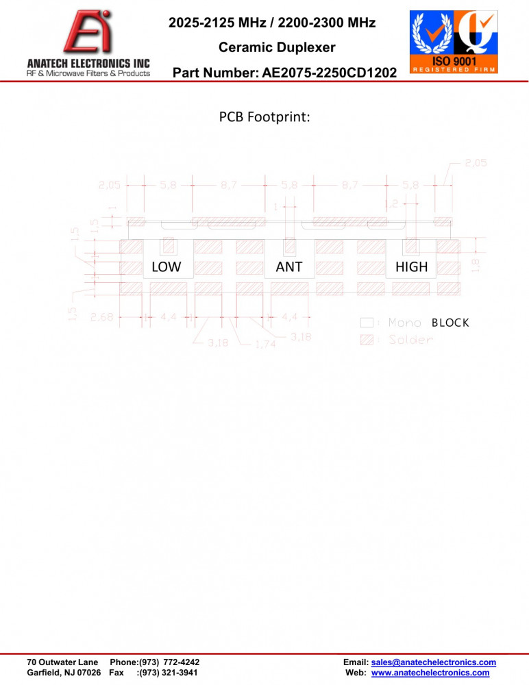 AE2075-2250CD1202 technical document page 2