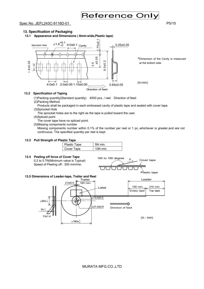 DLM11SN900HZ2L specification page 5