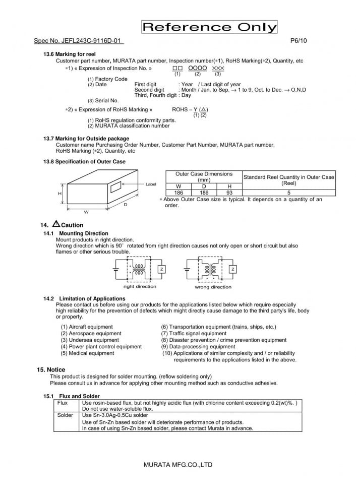 DLM11SN900HZ2L specification page 6