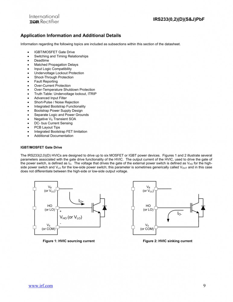 IRS2330JTRPBF datasheet page 9
