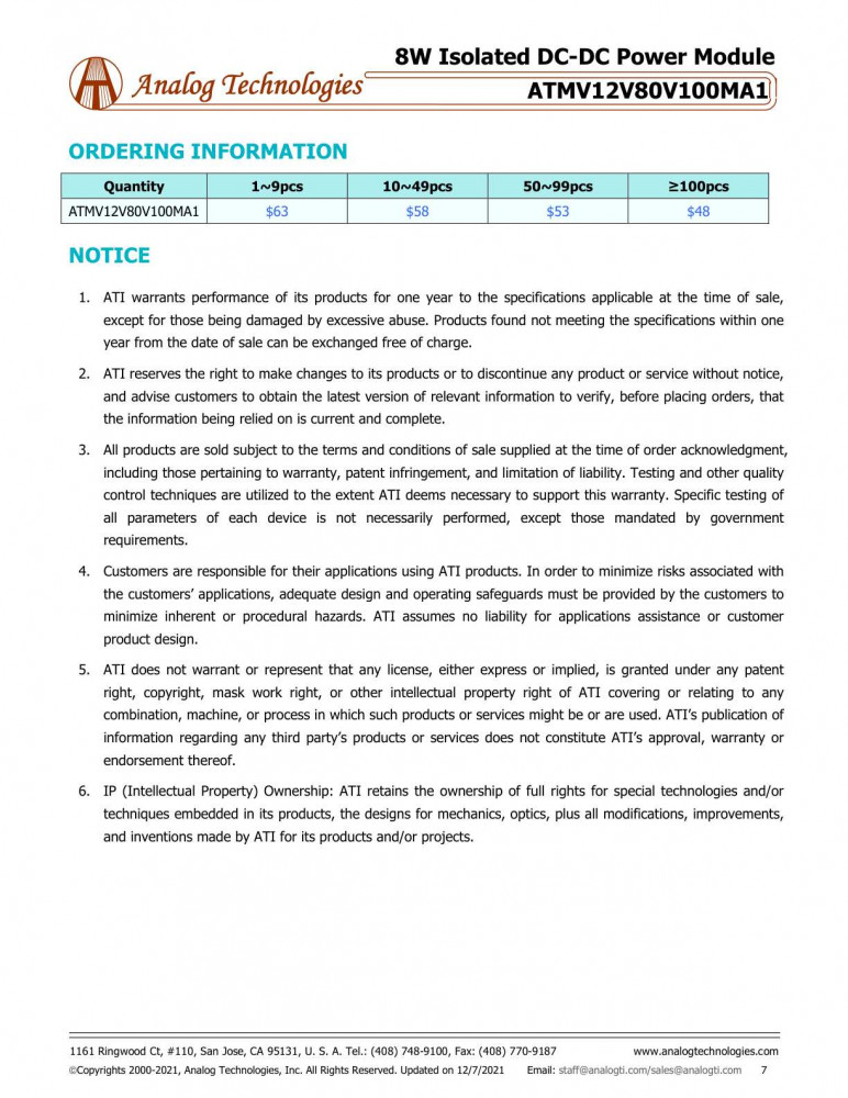 ATMV12V80V100MA1 datasheet page 7