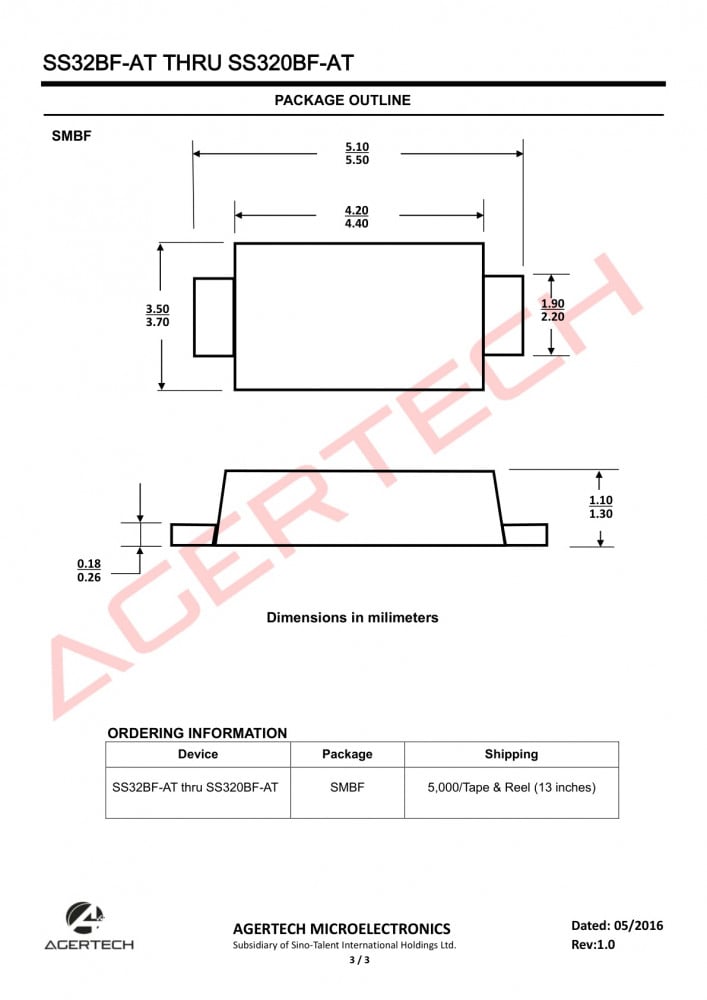 SS34BF-AT datasheet page 3