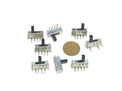 E-Switch 500SSP3S1M2REA Slide Switch