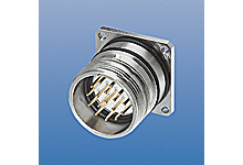 Brad M23 Power Connector, Straight Female, Crimp Contacts, 6 (5+PE) Poles, Cable Diameter 7.00-12.00mm