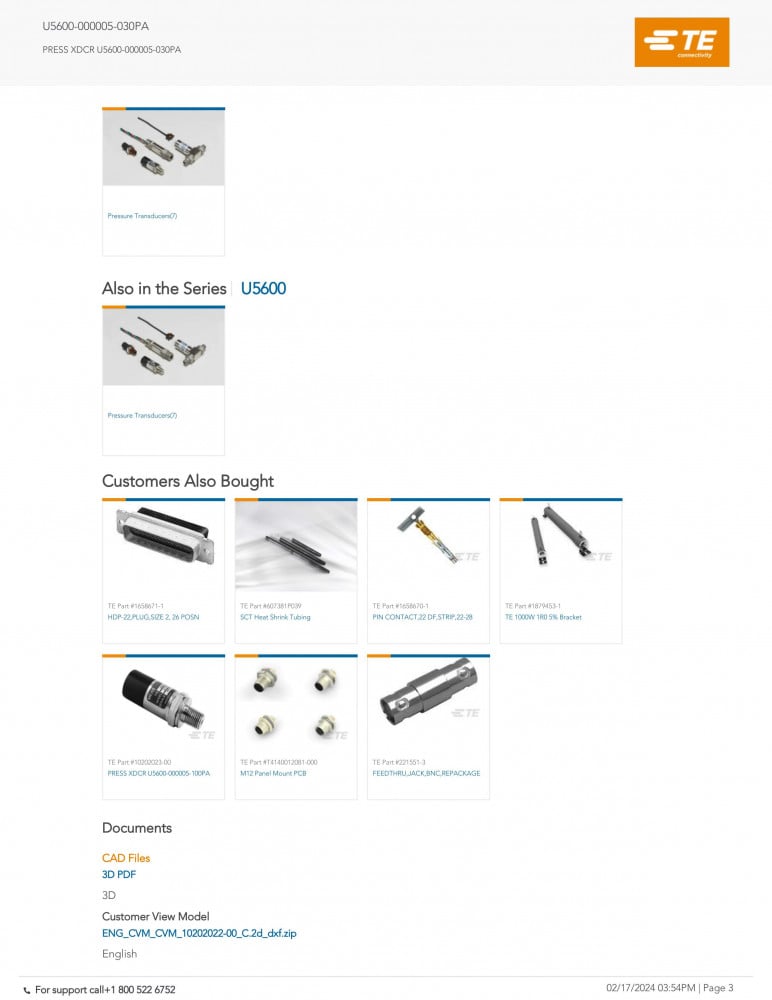 U5600 technical document page 3
