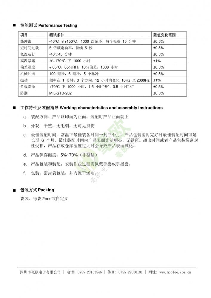 HoFL3-500A-75mV-1% acknowledgement page 4