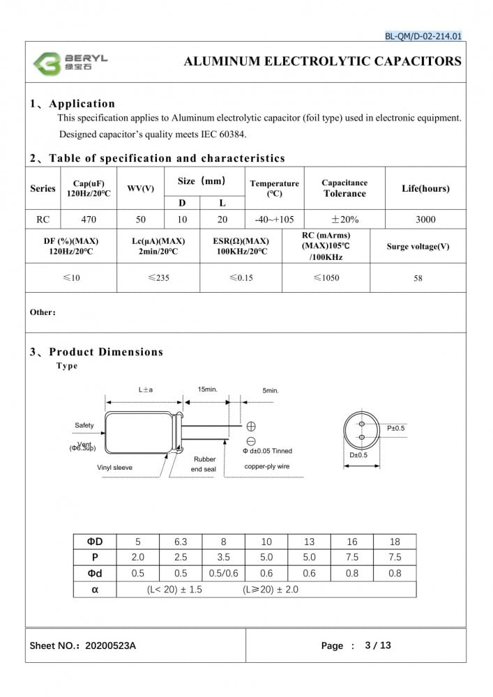 BERYL approval sheet page 3