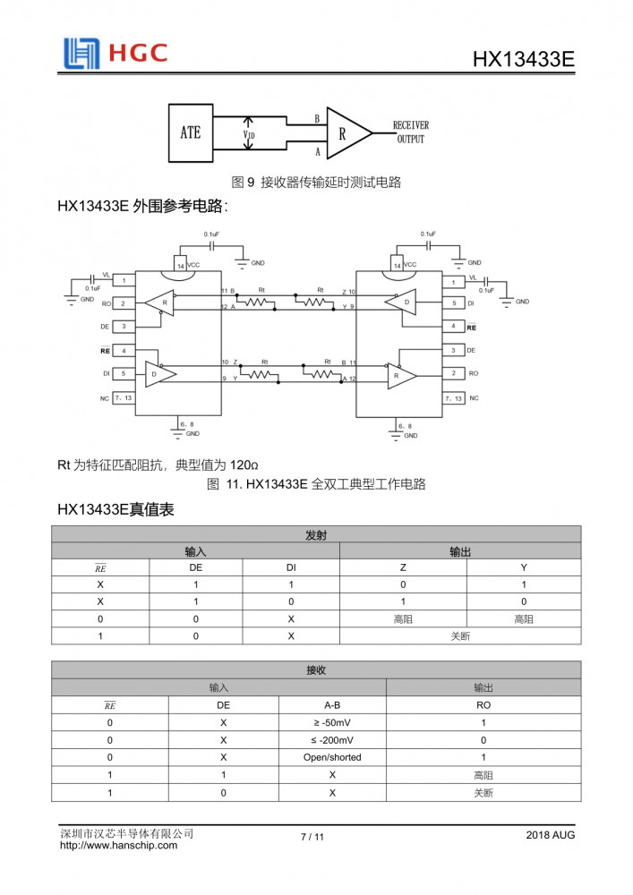 HX13433E datasheet page 7