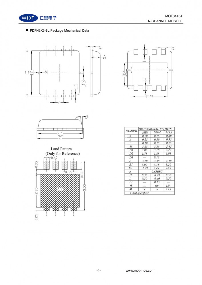 MOT3145J datasheet page 4