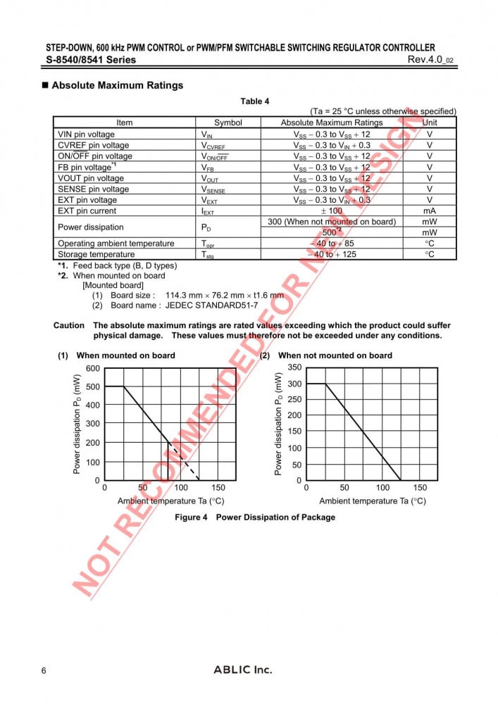 S-8540D00FN-IMBT2G datasheet page 6