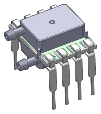 Amphenol ELVH-L05D-HJJD-C-NAA5 Pressure Sensor Transducer