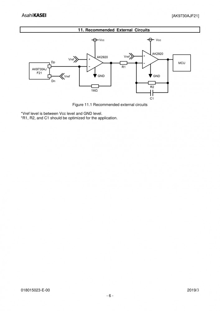 AK9730AJF21 datasheet page 6