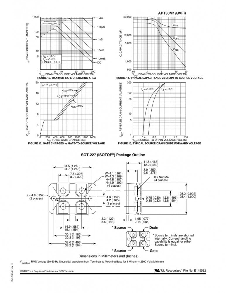 APT30M36B2FLLG datasheet page 4