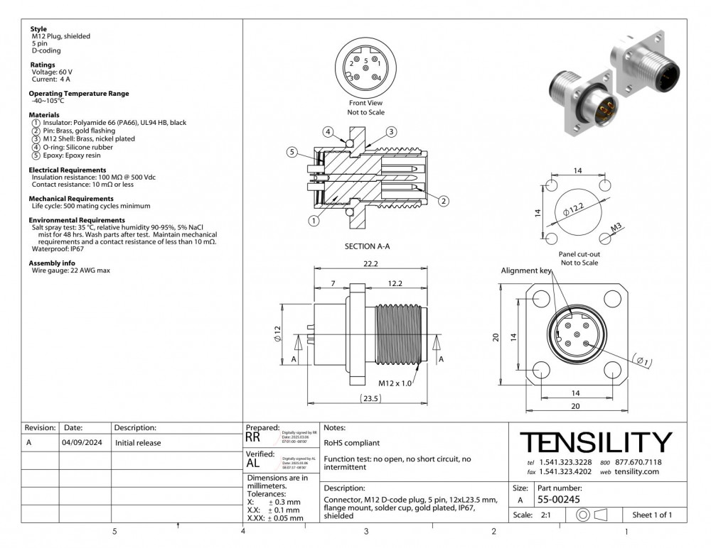 55-00245 product drawing preview