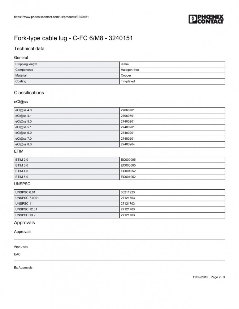 Phoenix Contact 3240151 product document page 2