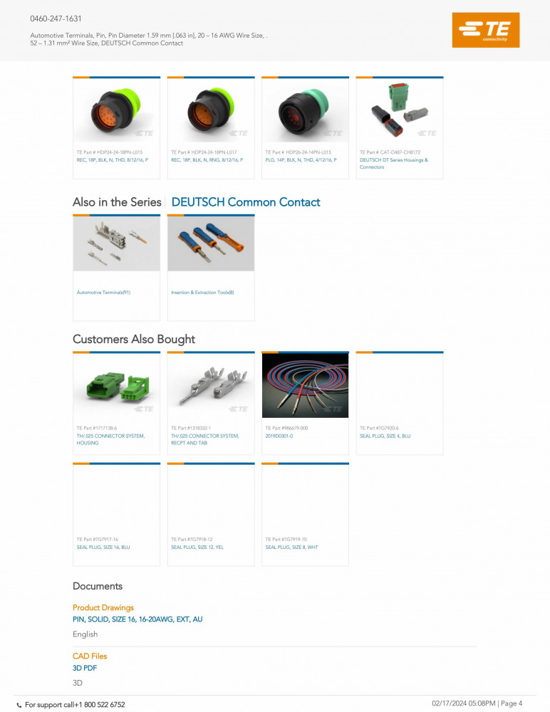 0460-247-1631 technical document page 4