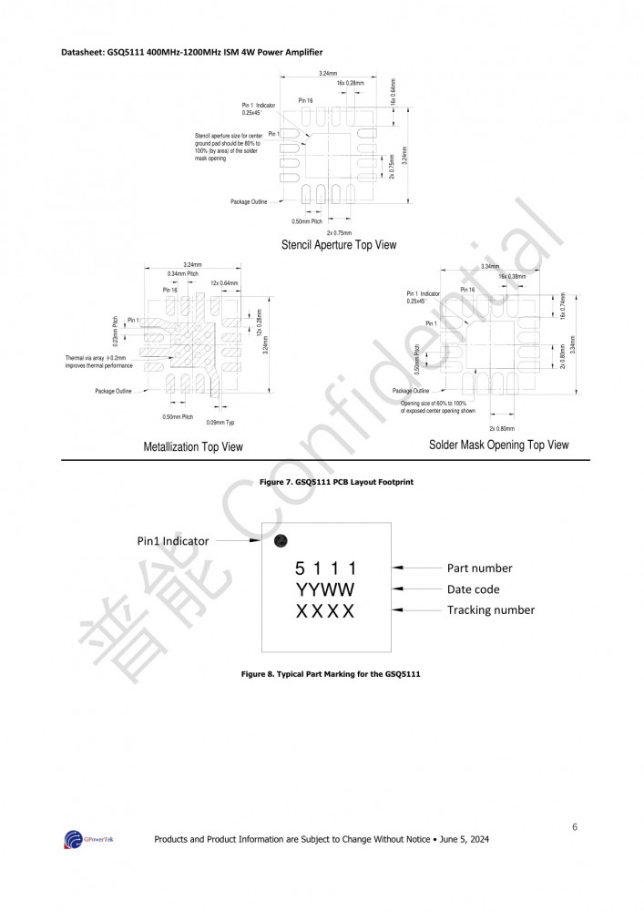 GSQ5111 datasheet page 6