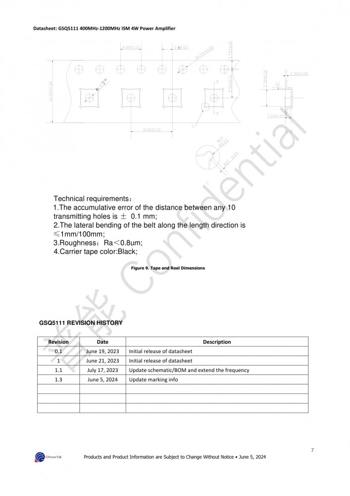 GSQ5111 datasheet page 7