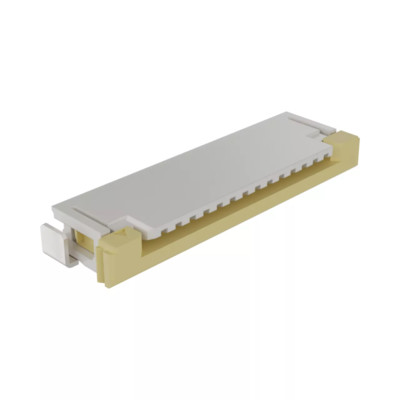 Easy-On FFC/FPC Connector, 1.00mm Pitch, Slider Series, Right-Angle, Top  Contact, 2.70mm Height, 14 Circuits, Gold Plating for sale