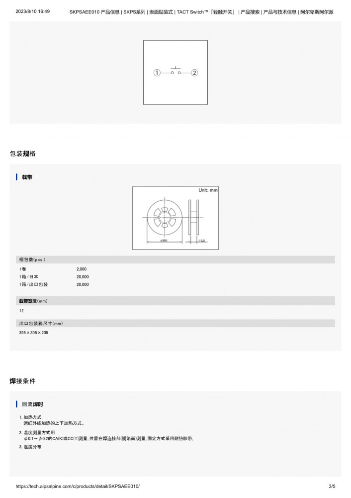 SKPSAEE010 technical document page 3