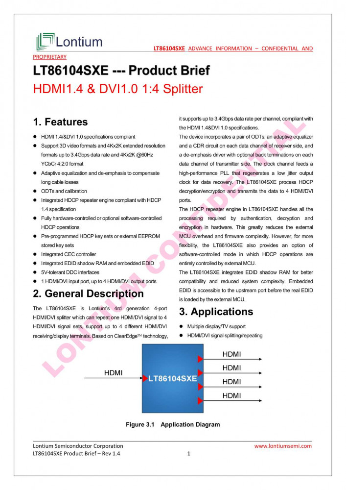 LT86104SXE document image, page 1