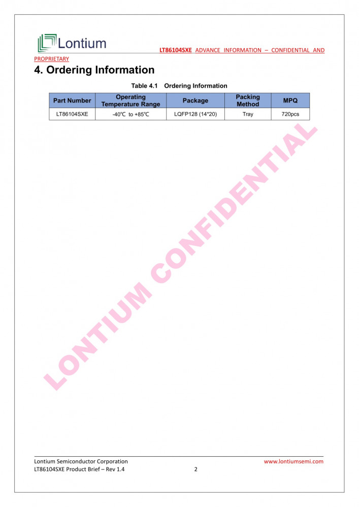 LT86104SXE document image, page 2