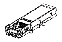 zCXP Long Connector Assembly, 0.80mm Pitch, Belly-to-Belly, with Extended EMI Clip, Gold (Au) Over Nickel Plated, 84 Circuits for sale