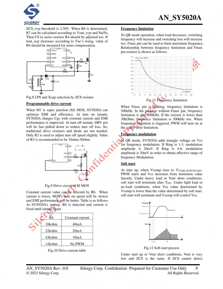 SY5020AFVP technical document page 9