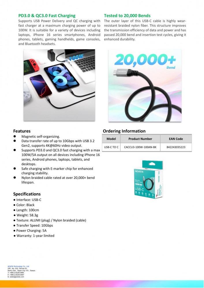 Product document page 2