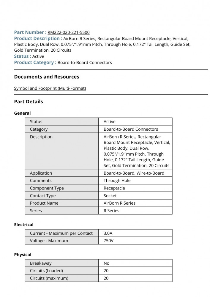 RM222-020-221-5500 product document image, page 1
