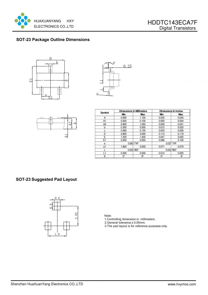 HDDTC143ECA7F datasheet page 3