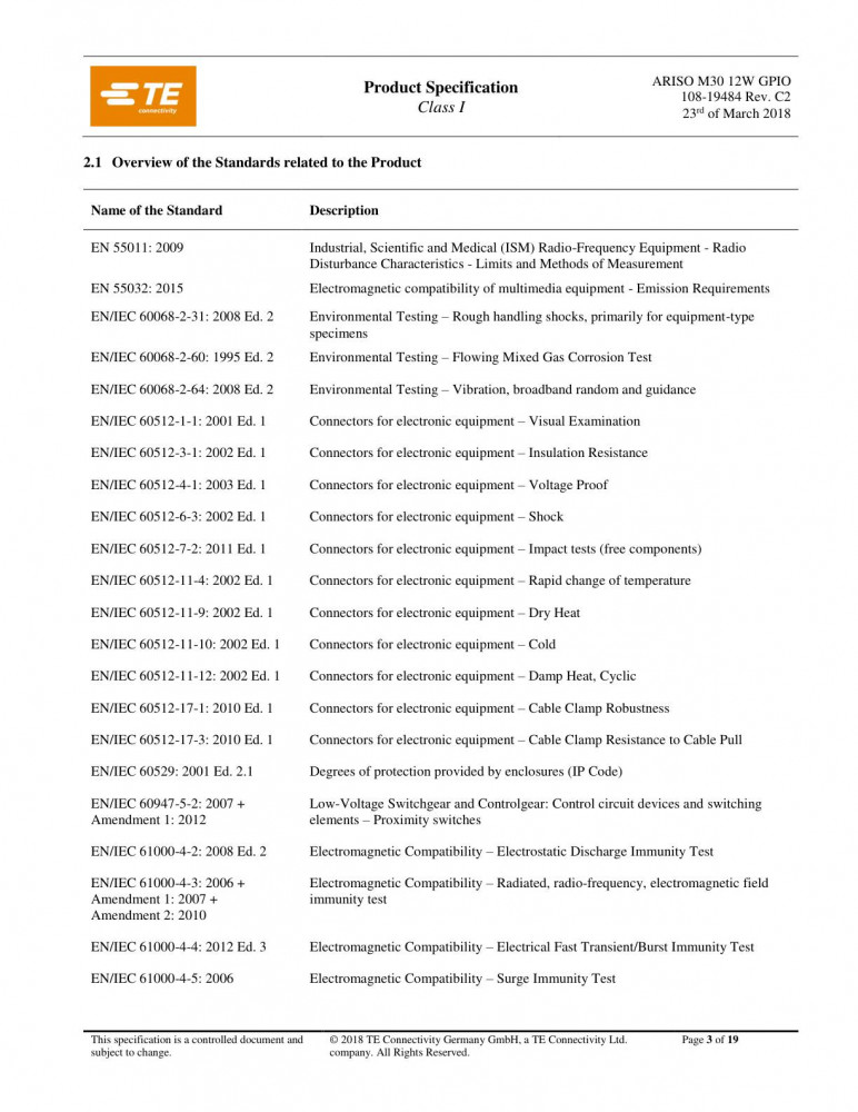 ARISO documentation page 3