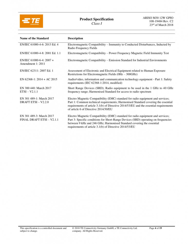 ARISO documentation page 4