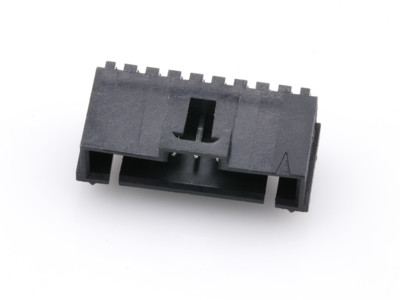 2.54mm Pitch SL Header, Single Row, Right Angle, 3.05mm Pocket, Shrouded, with Press-fit Plastic Peg, 25 Circuits, Tin (Sn) Plating