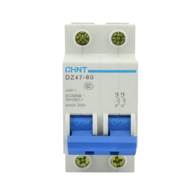 CHINT DZ47-60 2P C60 Miniature Circuit Breaker for sale