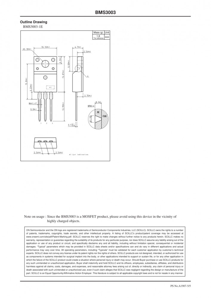 BMS3003 datasheet page 5