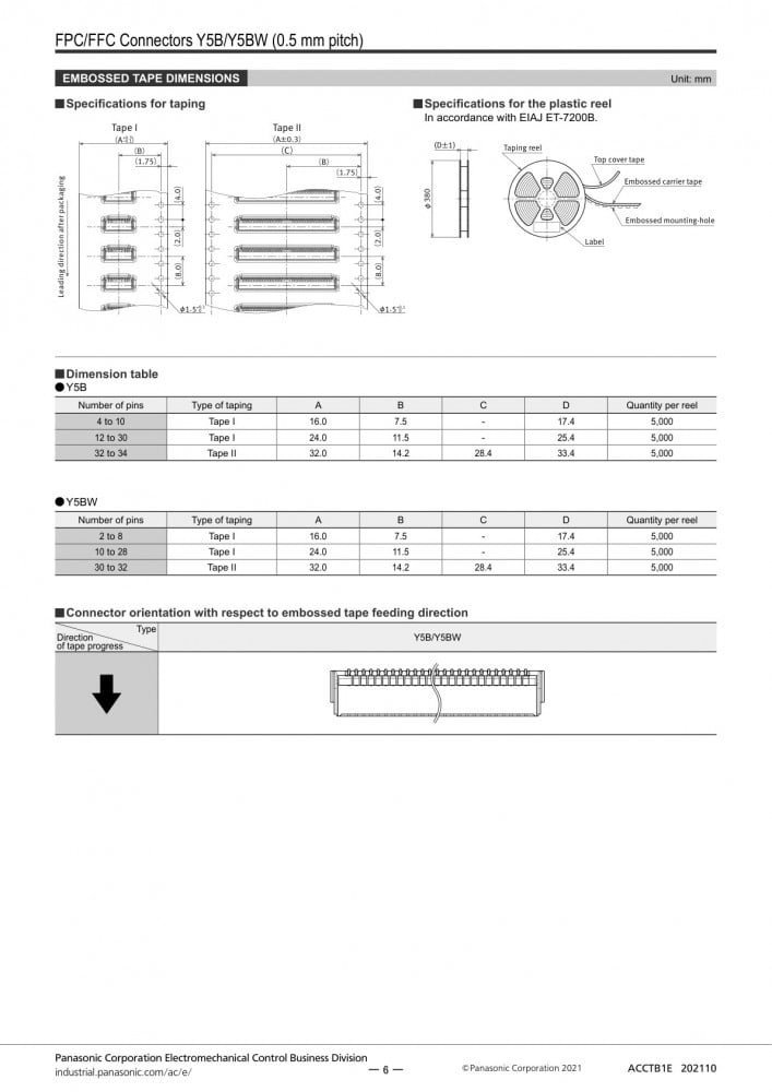 AYF531435 datasheet page 6