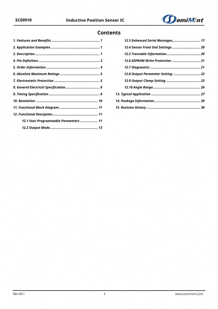 SC69510 document page 2