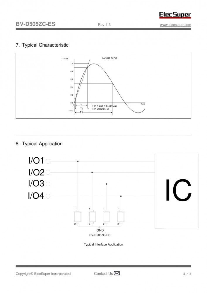 BV-D505ZC-ES datasheet page 4