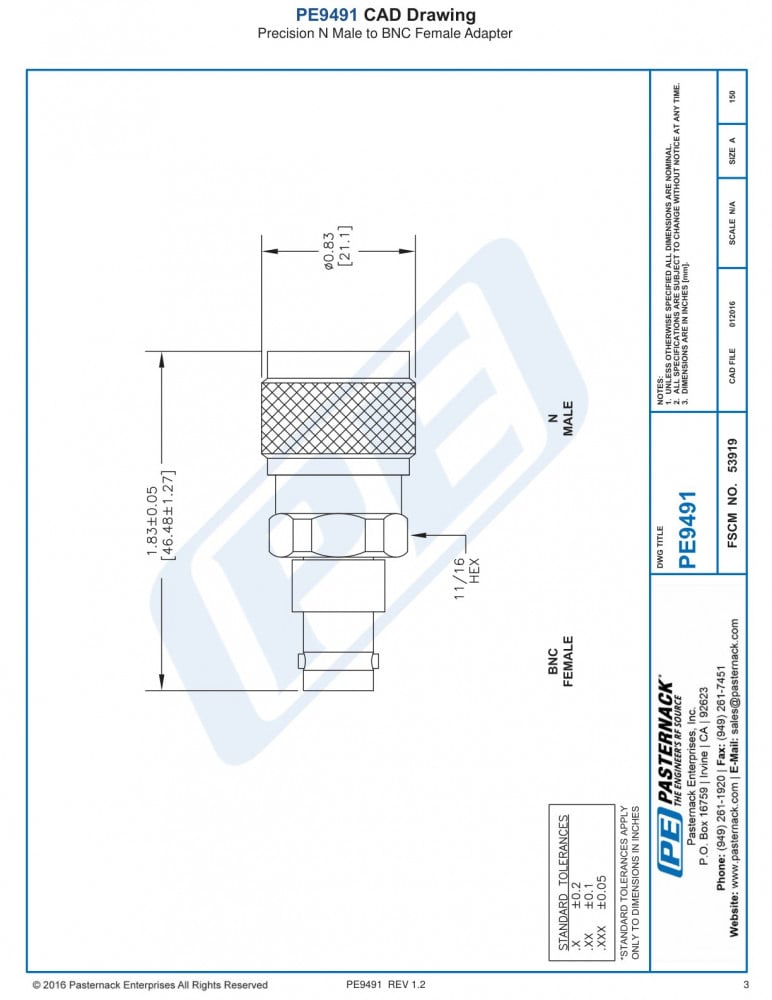 PE9491 technical document page 3